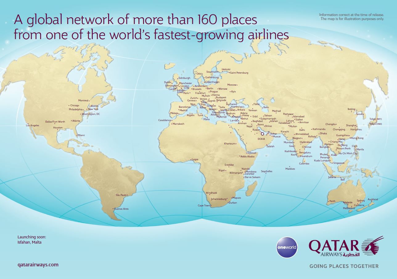 Qatar Airways - Uniglobe Travel Holland